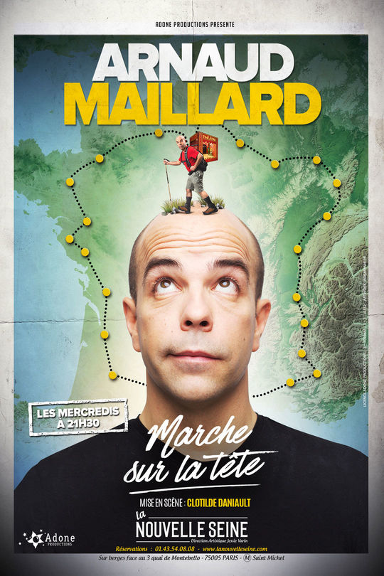 Arnaud Maillard Marche sur la tête | Humour | Weclap
