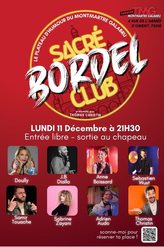 Le Sacré Bordel Club | Humour | Weclap