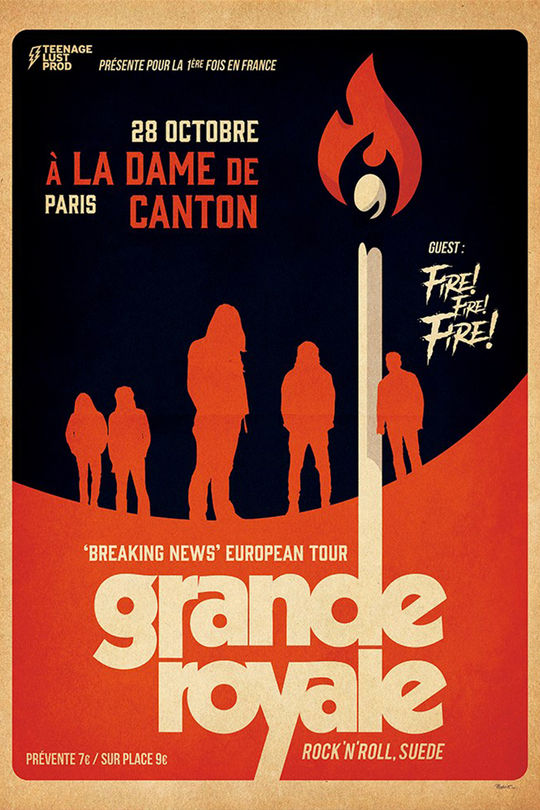 GRANDE ROYALE + FIRE! FIRE! FIRE! | Musique | Weclap